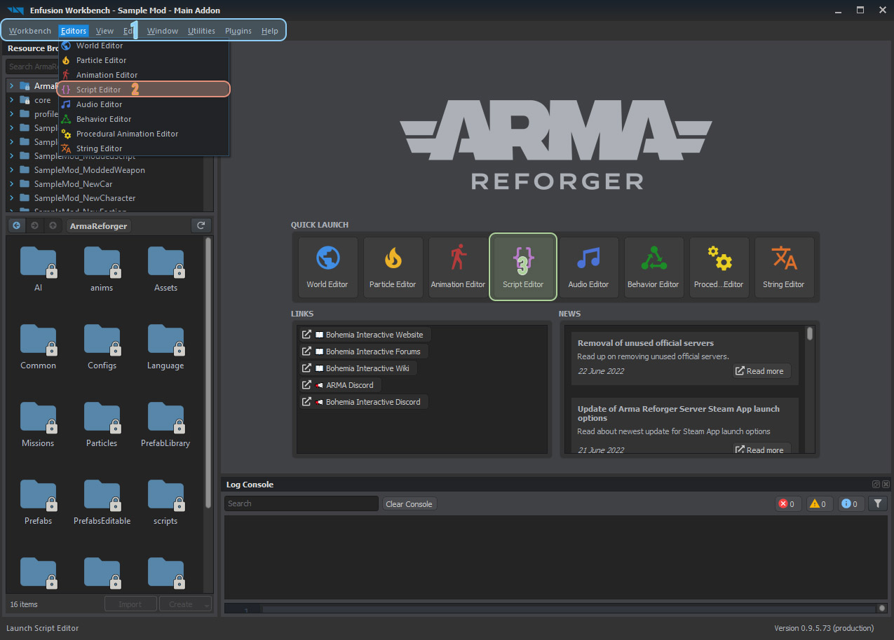 Script Editor – Arma Reforger - Bohemia Interactive Community