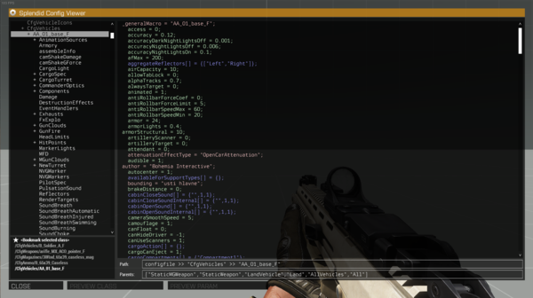 Splendid Config Viewer – Arma 3 - Bohemia Interactive Community