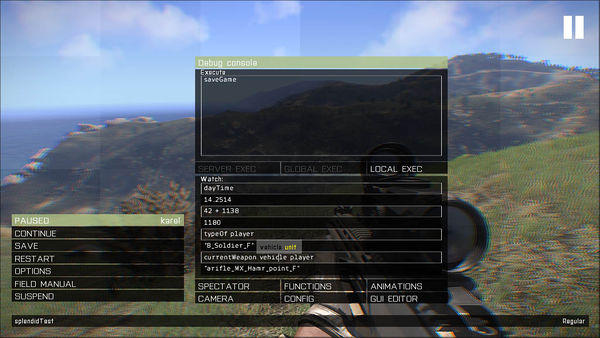 Debug Console – Arma 3 - Bohemia Interactive Community