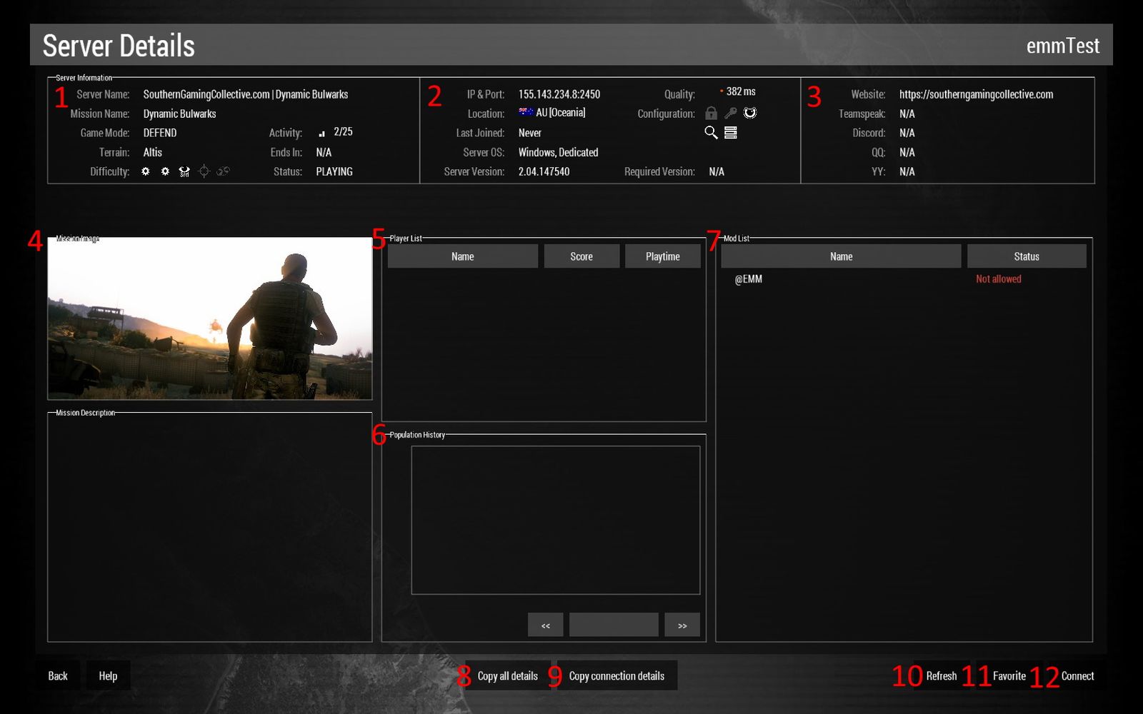 Enhanced Multiplayer Menu – Arma 3 - Bohemia Interactive Community