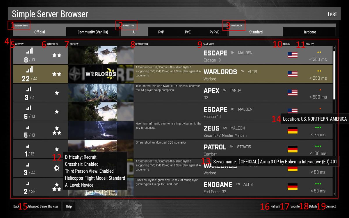 Enhanced Multiplayer Menu – Arma 3 - Bohemia Interactive Community
