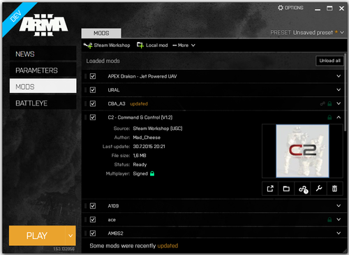 Launcher - Mod Handling – Arma 3 - Bohemia Interactive Community